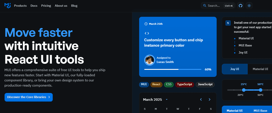 Best React Component Library - Top React UI Libraries